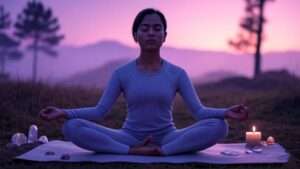Why Seeing Purple While Meditating Unlocks Spiritual Meaning