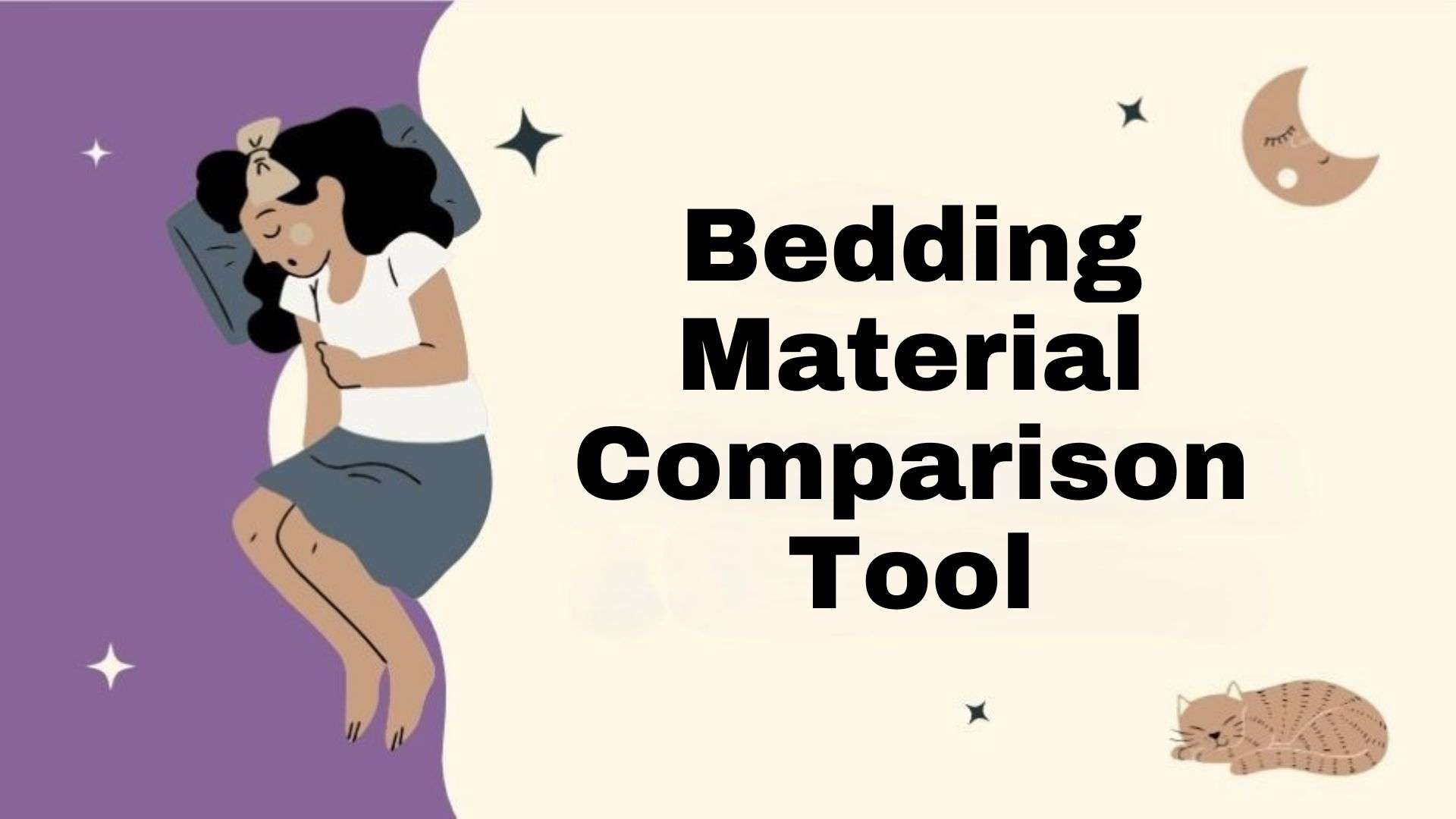 Bedding Material Comparison Tool Guide