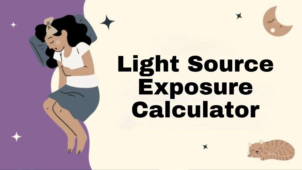 Light Source Exposure Calculator Guide